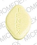 Pill Finder: TENEX 2 AHR Yellow Four-sided - Medicine.com
