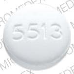 Pill Finder: 5513 DAN White Round - Medicine.com