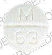 Pill Finder: M 63 White Round - Medicine.com