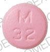 Pill Finder: M 32 Pink Round - Medicine.com