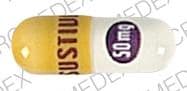 Pill Finder: SUSTIVA 50 mg Yellow Capsule-shape - Medicine.com