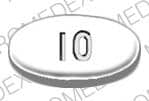 Pill Finder: Logo 103 10 White Elliptical / Oval - Medicine.com