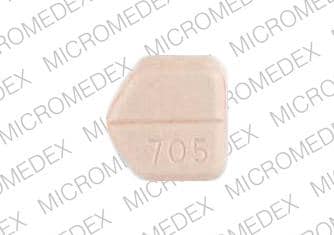 Pill Finder: W 100 705 Orange Five-sided - Medicine.com
