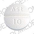 Pill Finder: AST 10 JANSSEN White Round - Medicine.com