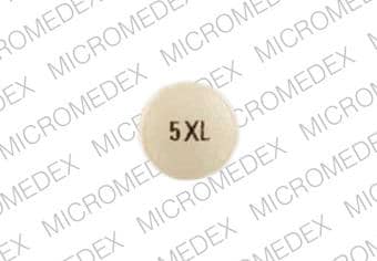 Pill Finder: 5 XL Yellow Round - Medicine.com