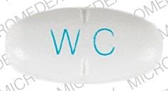 Pill Finder: WC 084 White Elliptical / Oval - Medicine.com