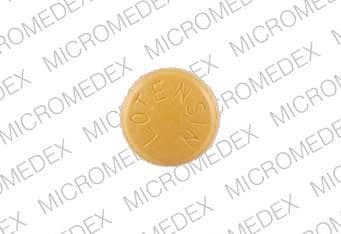 Pill Finder: LOTENSIN 10 Yellow Round - Medicine.com