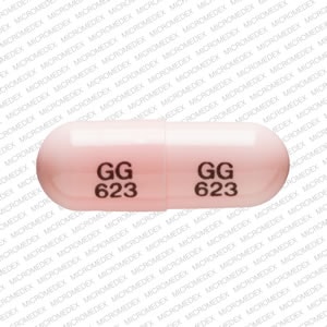Pill Finder: GG 623 GG 623 Pink Capsule-shape - Medicine.com