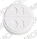 Pill Finder: 93 93 EPITOL White Round - Medicine.com