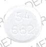 Pill Finder: 54 662 White Round - Medicine.com