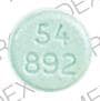 Pill Finder: 54 892 Green Round - Medicine.com