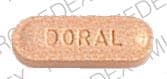 Pill Finder: 15 DORAL Orange Capsule-shape - Medicine.com