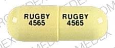 Pill Finder: RUGBY 4565 RUGBY 4565 Yellow Capsule-shape - Medicine.com