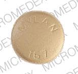 Pill Finder: MYLAN 167 100 Tan Round - Medicine.com