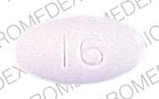 Pill Finder: BIOCRAFT 16 White Elliptical / Oval - Medicine.com