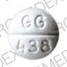 Pill Finder: GG 438 White Round - Medicine.com