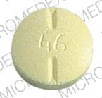 Pill Finder: 46 CIBA Yellow Round - Medicine.com
