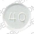 Pill Finder: MYLAN 216 40 White Round - Medicine.com