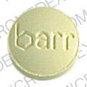 Pill Finder: barr 555 483 Yellow Round - Medicine.com