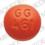 Pill Finder: GG 461 Orange Round - Medicine.com