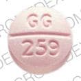 Pill Finder: GG 259 Pink Round - Medicine.com