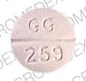 Pill Finder: GG 259 Pink Round - Medicine.com