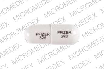 Pill Finder: PFIZER 398 PFIZER 398 White Capsule-shape - Medicine.com