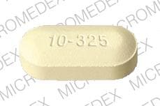 Pill Finder: PERCOCET 10/325 Yellow Elliptical / Oval - Medicine.com