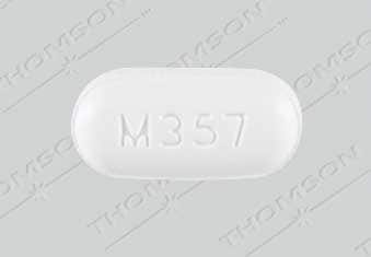 Pill Finder: M357 White Elliptical / Oval - Medicine.com