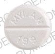 Pill Finder: MYLAN 199 White Round - Medicine.com