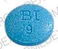Pill Finder: BI 9 Blue Round - Medicine.com