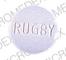 Pill Finder: 3530 RUGBY White Round - Medicine.com