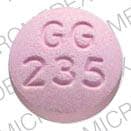 Pill Finder: GG 235 Pink Round - Medicine.com