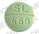 Pill Finder: SL 469 Green Round - Medicine.com