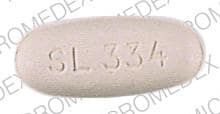 Pill Finder: SL 334 White Elliptical / Oval - Medicine.com
