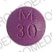 Pill Finder: PF M 30 Purple Round - Medicine.com
