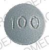 Pill Finder: PF 100 Gray Round - Medicine.com