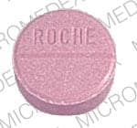Pill Finder: 250 LARODOPA ROCHE Pink Round - Medicine.com