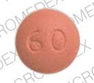 Pill Finder: 60 M Orange Round - Medicine.com