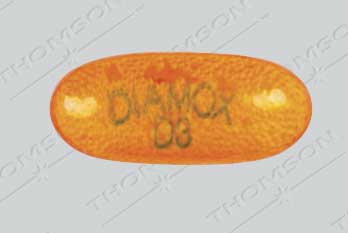 Pill Finder: DIAMOX D3 Orange Capsule-shape - Medicine.com