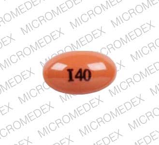 Pill Finder: I40 Orange Capsule-shape - Medicine.com