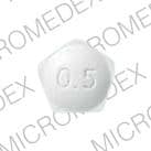 Pill Finder: X 0.5 White Five-sided - Medicine.com