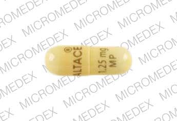 Pill Finder: ALTACE 1.25 mg MP Yellow Capsule-shape - Medicine.com