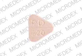 Pill Finder: PD 220 Pink Three-sided - Medicine.com