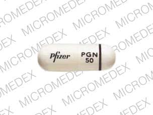 Pill Finder: Pfizer PGN 50 White Capsule-shape - Medicine.com