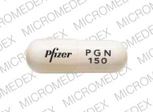 Pill Finder: Pfizer PGN 150 White Capsule-shape - Medicine.com