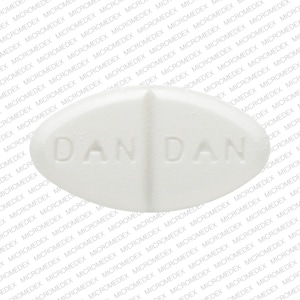 Pill Finder: DAN DAN 5571 White Elliptical / Oval - Medicine.com