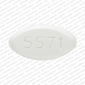 Pill Finder: DAN DAN 5571 White Elliptical / Oval - Medicine.com