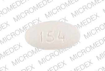 Pill Finder: 93 154 White Elliptical / Oval - Medicine.com