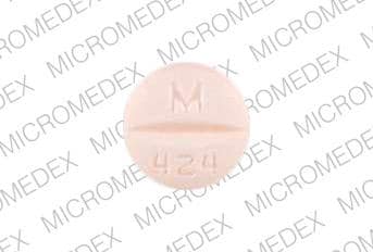 Pill Finder: M 424 Peach Round - Medicine.com